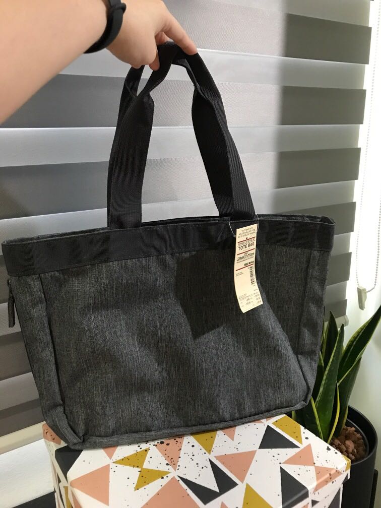 [NEW] MUJI Tote Bag Adjustable Bottom Water Repellent Expandable Laptop ...