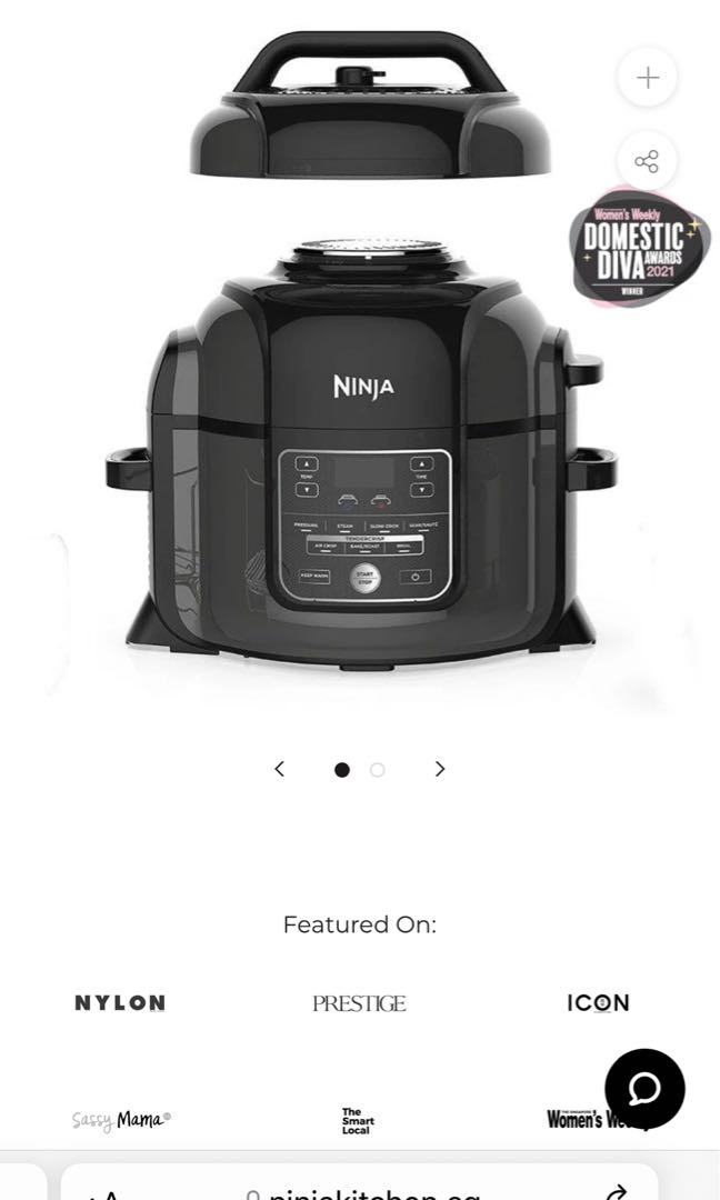 Ninja Foodi 8-in-1 6L Multi Cooker - OP300, TV & Home Appliances, Kitchen Appliances, Other ...