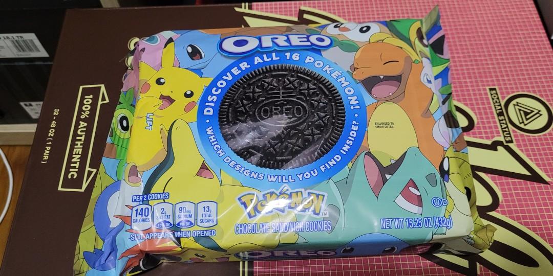 Oreo Pokemon, Food & Drinks, Packaged & Instant Food on Carousell