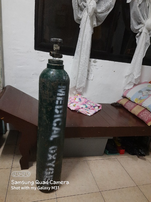 Oxygen tank 20 lbs., Health & Nutrition, Medical Supplies & Tools on ...