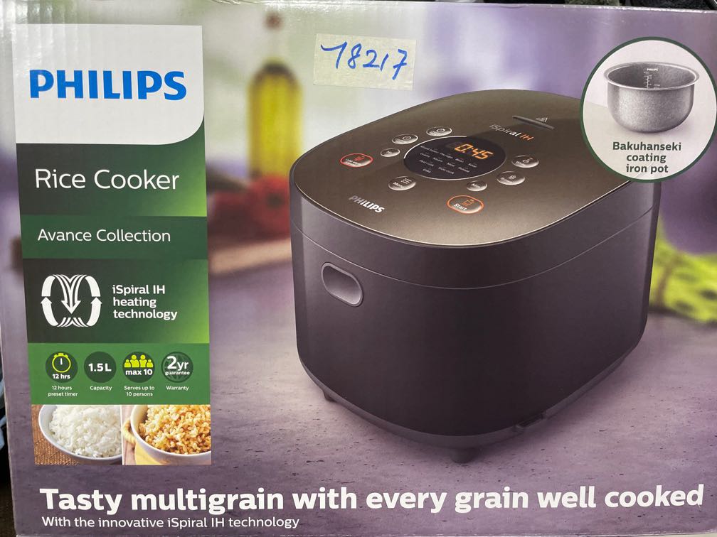 Philips Rice Cooker (HD4535), TV & Home Appliances, Kitchen Appliances ...