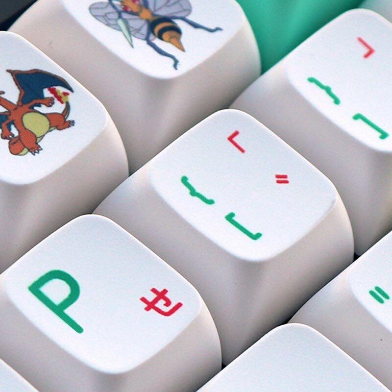 Pokemon Mechanical Keyboard PBT Keycaps, Computers & Tech, Parts ...