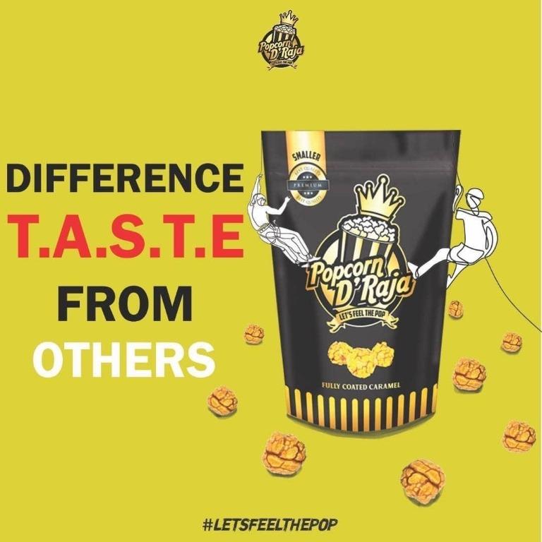 Popcorn D'Raja, Food & Drinks, Other Food & Drinks on Carousell