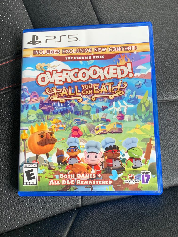 PS5 overcook all you can eat playstation 5, Video Gaming, Video Games ...