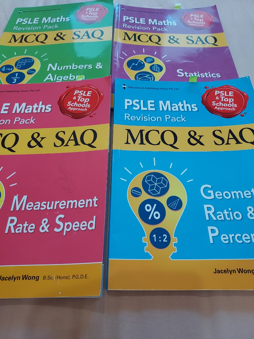Psle maths revision pack, Hobbies & Toys, Books & Magazines, Assessment ...