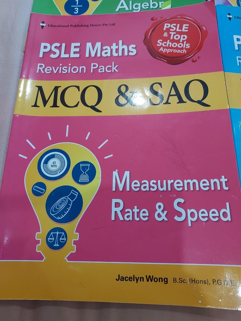 Psle maths revision pack, Hobbies & Toys, Books & Magazines, Assessment ...