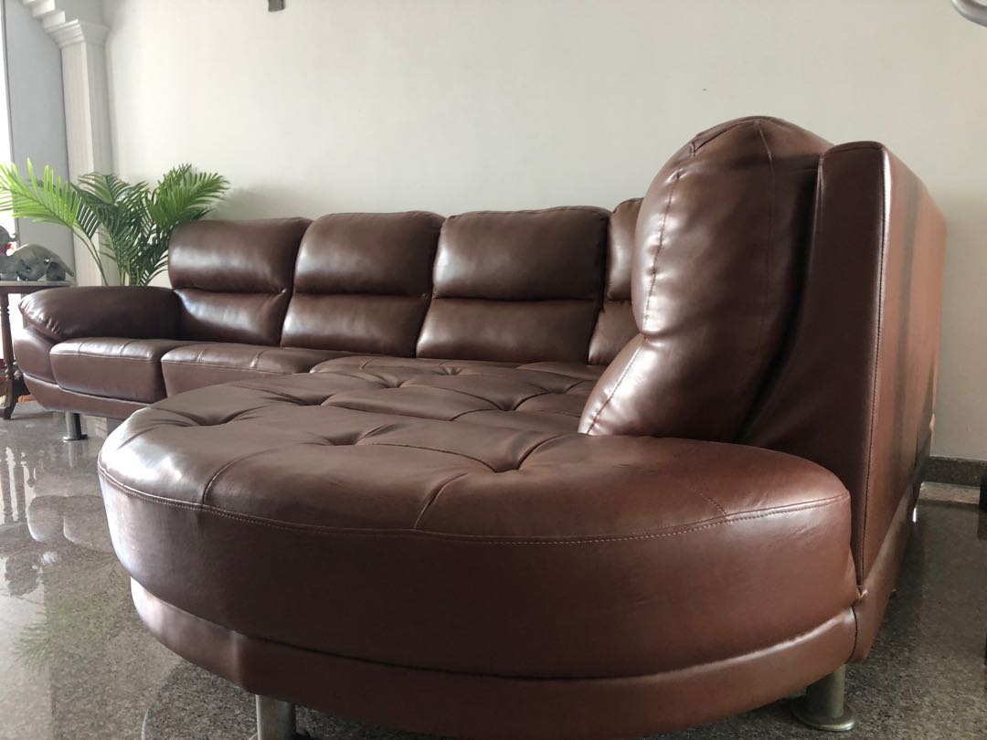 Pvc Sofa, Furniture & Home Living, Furniture, Sofas on Carousell