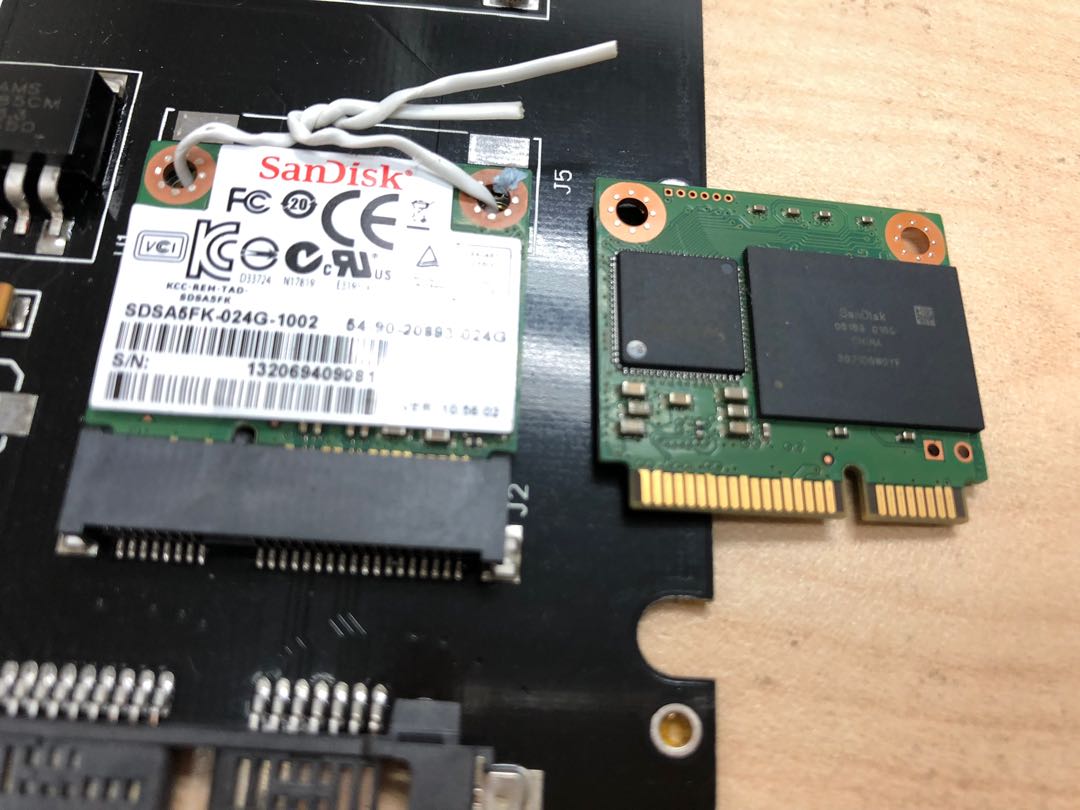 SanDisk 24GB mSATA, Computers & Tech, Parts & Accessories, Hard Disks ...
