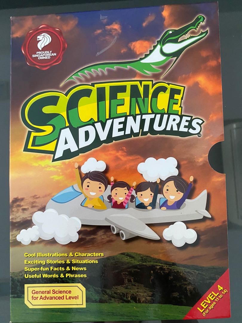 Science Adventure - Level 4 (ages 11-14). Total 9 books / magazines ...