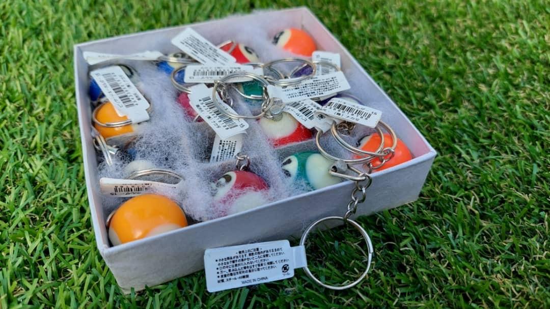 Snooker Ball Design Keychain Set, Hobbies & Toys, Stationery & Craft ...