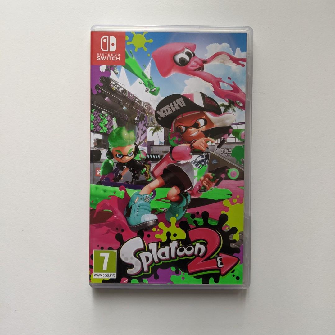 Splatoon 2 (Japanese version), 遊戲機, 遊戲機遊戲, Nintendo 任天堂 - Carousell