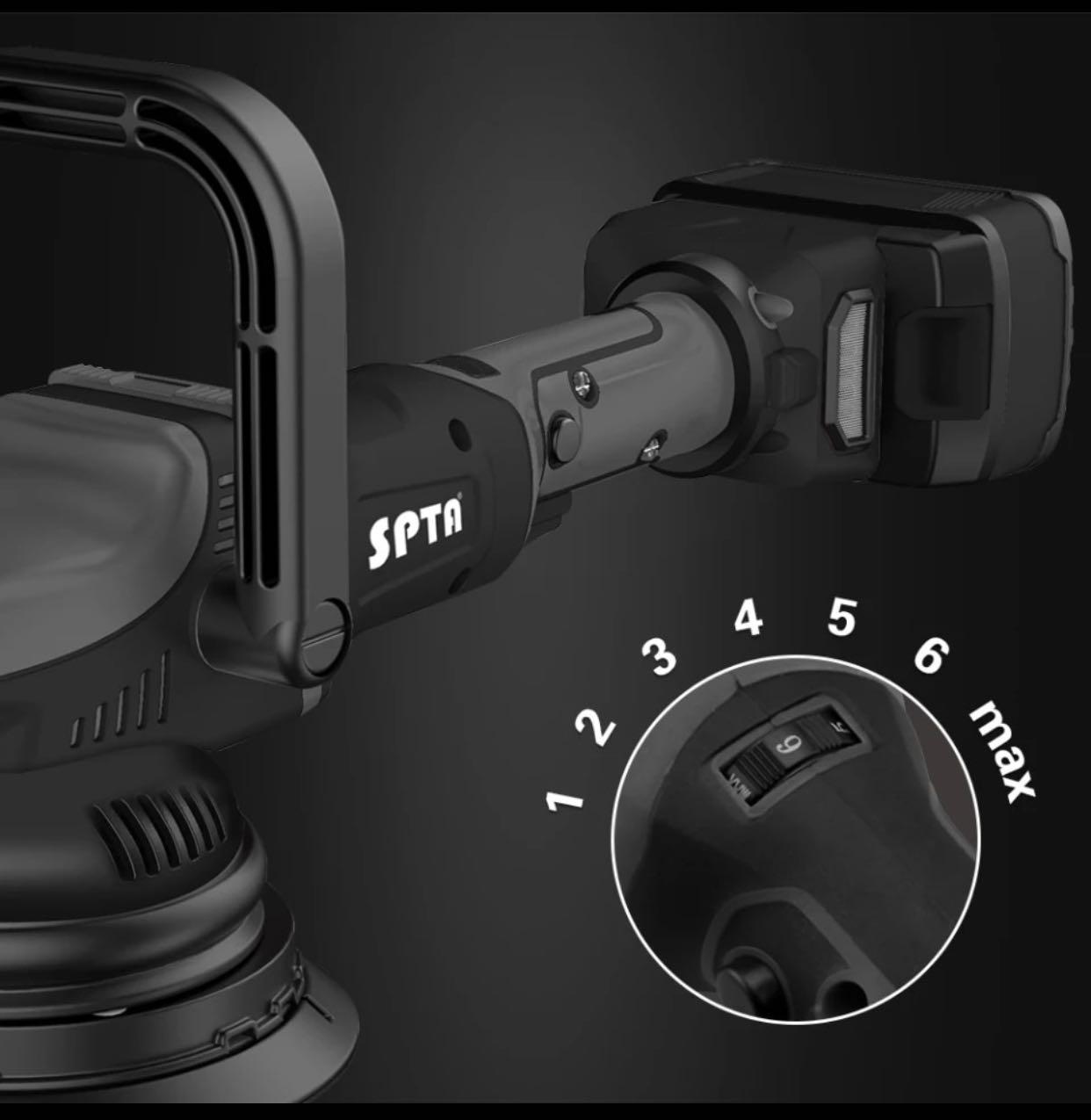 SPTA V2 CORDLESS CAR POLISHER POLISH DA Dual Action Random Orbital ...