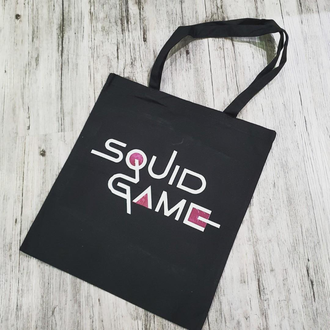 Squid game Tote bag, Women's Fashion, Bags & Wallets, Tote Bags on ...