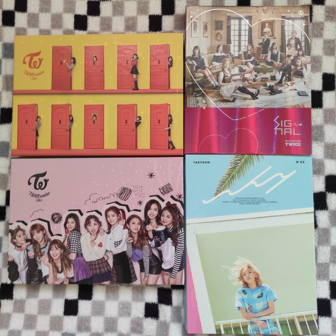 Taeyeon and TWICE Official Merch Bundle, Hobbies & Toys, Memorabilia ...