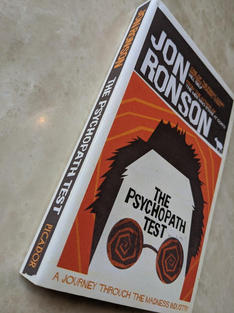 The Psychopath Test by Jon Ronson, Hobbies & Toys, Books & Magazines ...