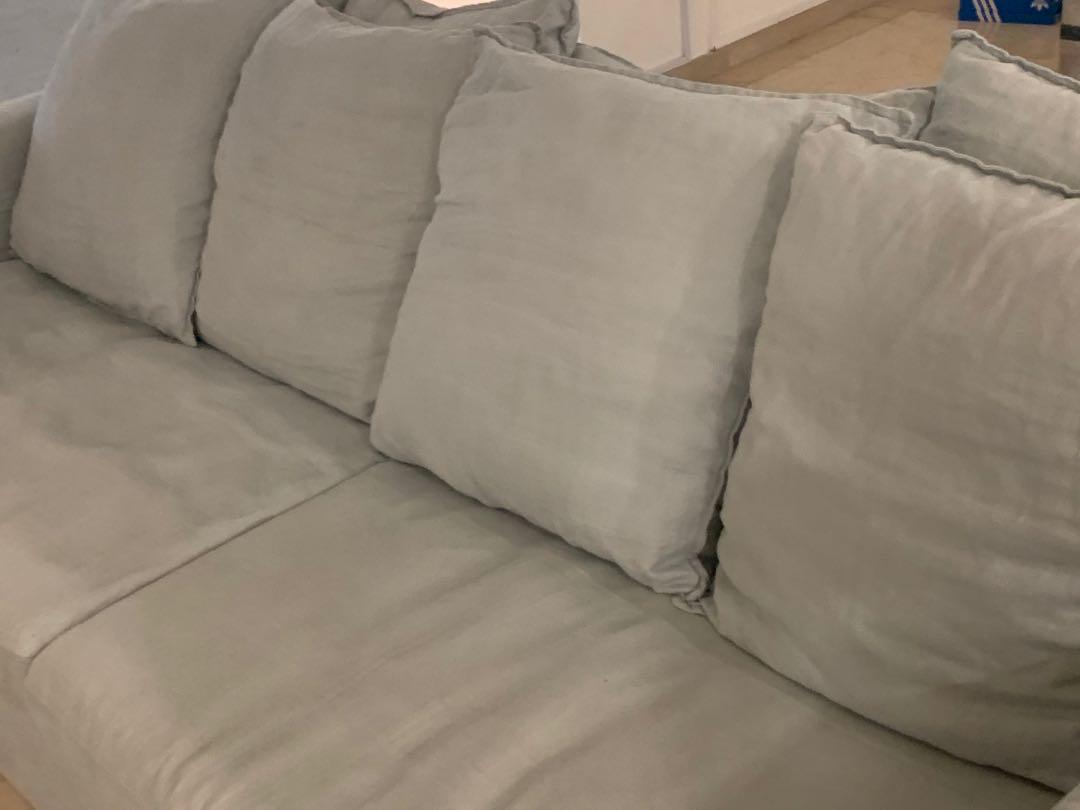 Used Linen couch from Originals, Furniture & Home Living, Furniture ...