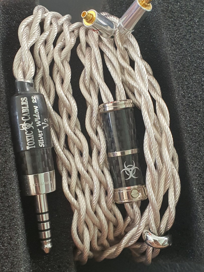 VERSION 2 TOXIC CABLE SILVER WIDOW 22 !!! THE IMPROVED VERSION OF THE ...