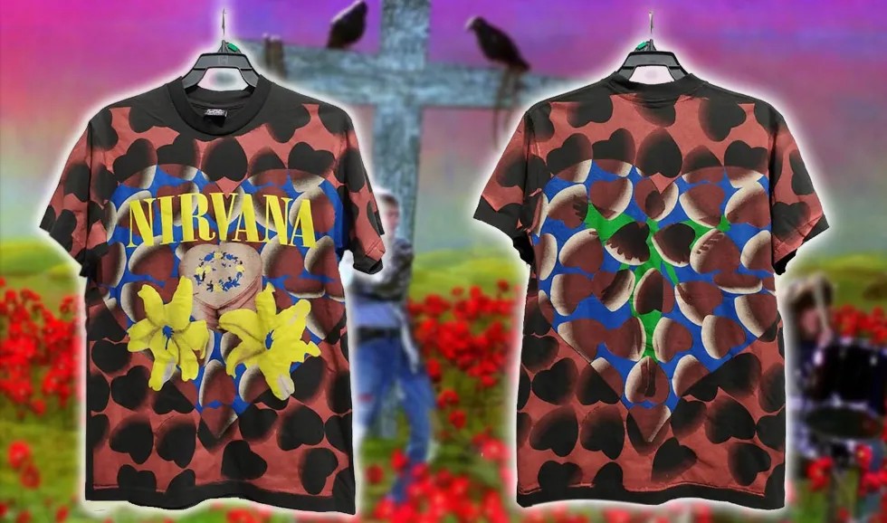 Vintage Nirvana Heart-Shaped Box (Bootleg), Men's Fashion, Tops & Sets ...