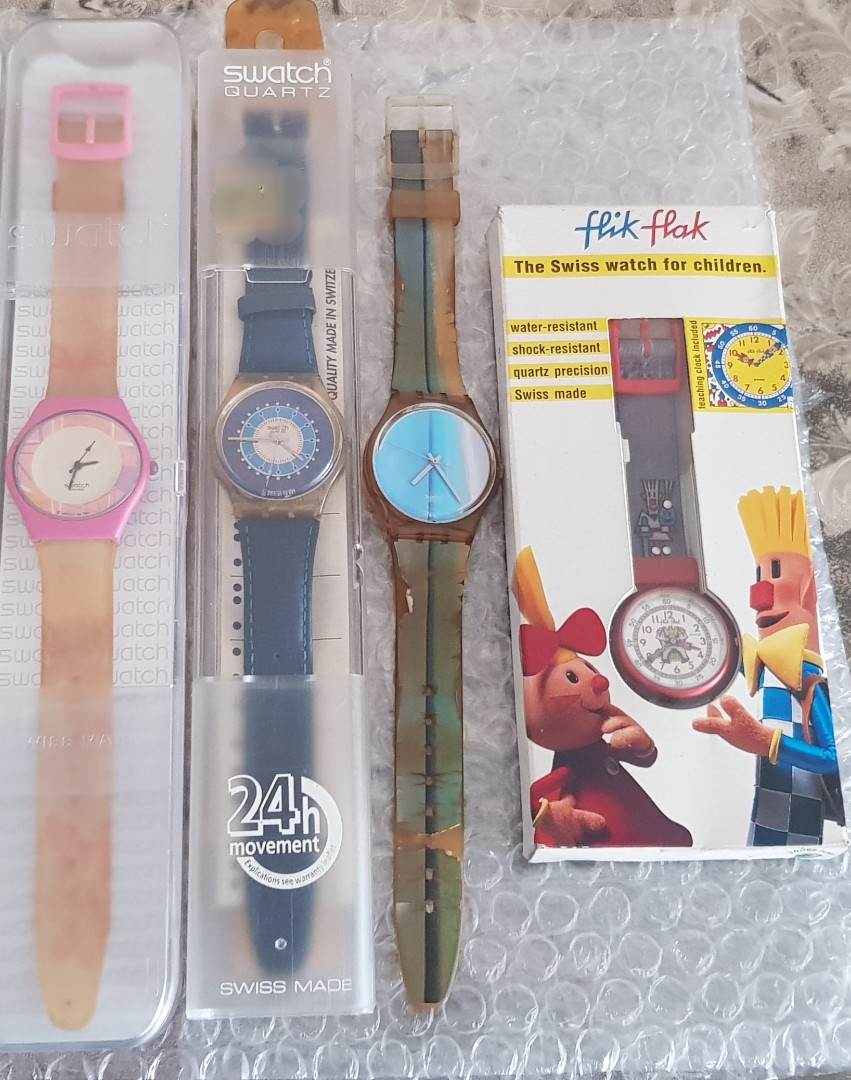 Vintage Swatch collection, Hobbies & Toys, Memorabilia & Collectibles ...