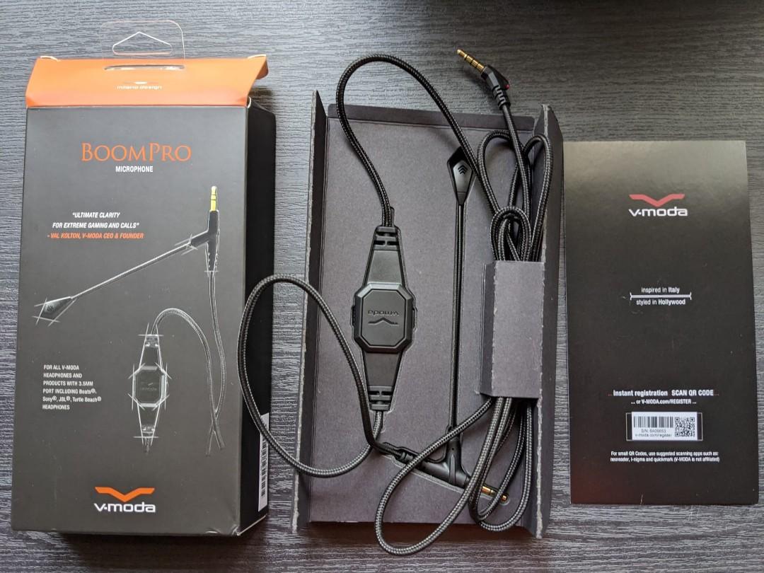 V-MODA BoomPro Microphone, Audio, Microphones on Carousell