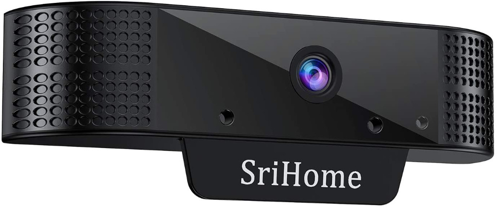 Webcam Srihome, Desktop 1080P PC Camera with Built-in Microphone USB 2 ...