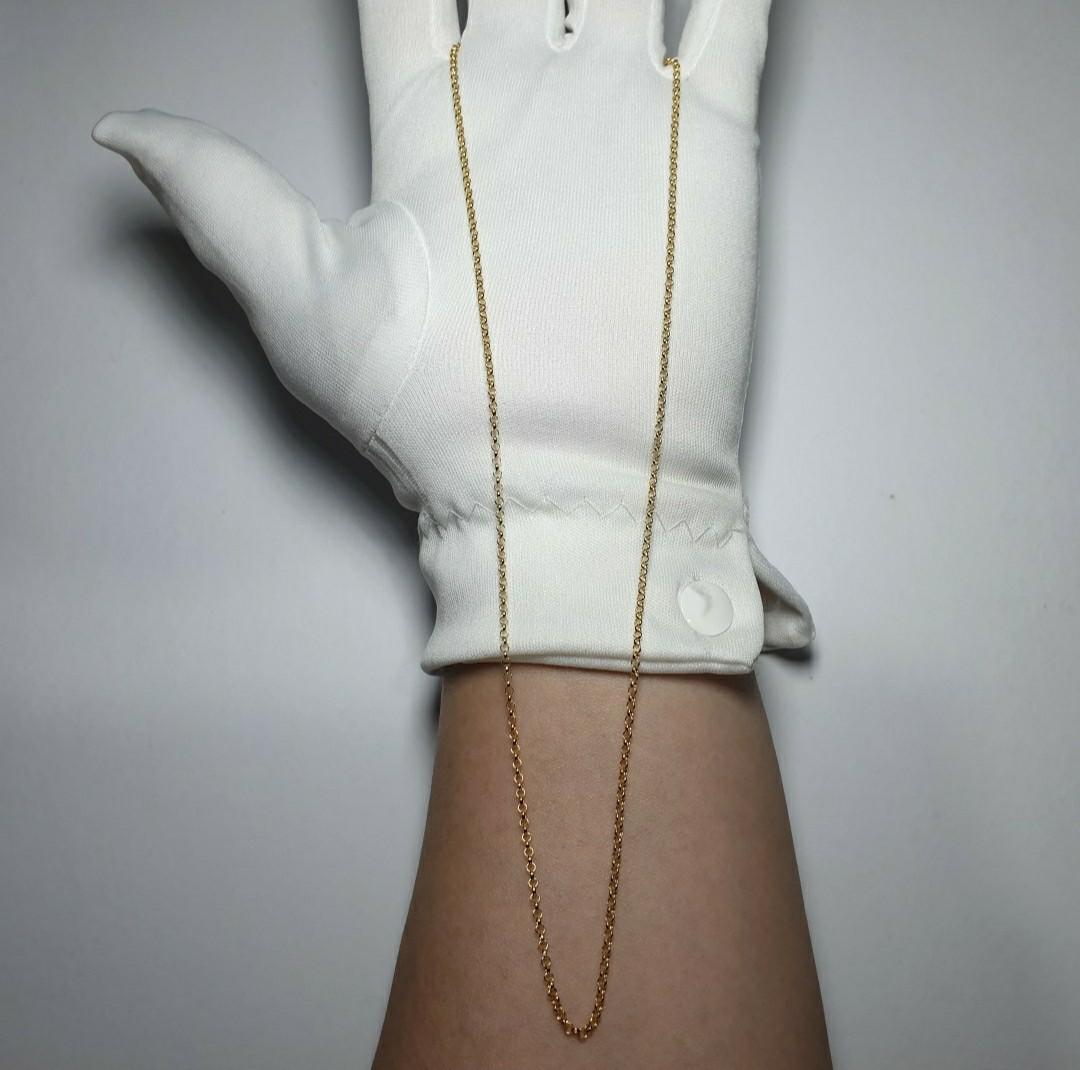 20 Inches 18k Tauco Chain Necklace, Women's Fashion, Jewelry ...