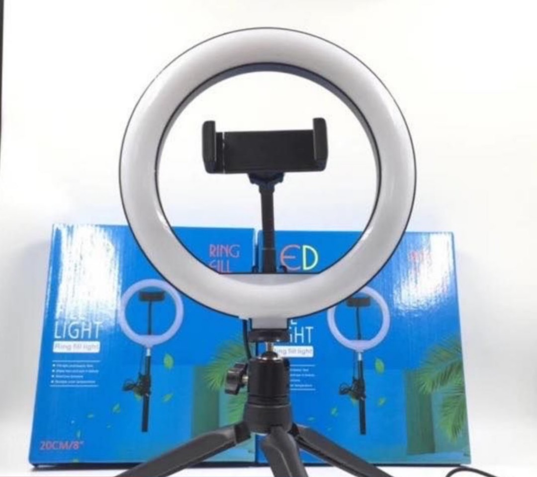 20cm LED Ring light With Stand Phone Holder, Computers & Tech, Office ...