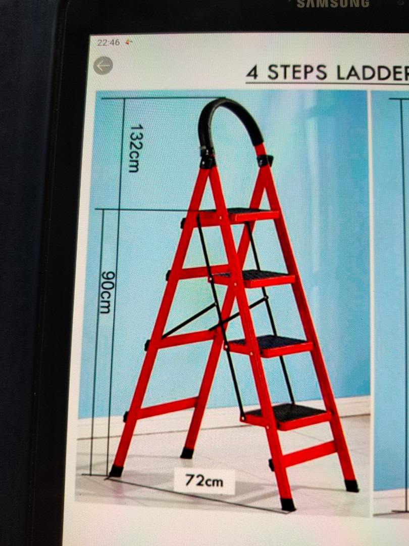 4 Steps Ladder, Furniture & Home Living, Home Improvement ...