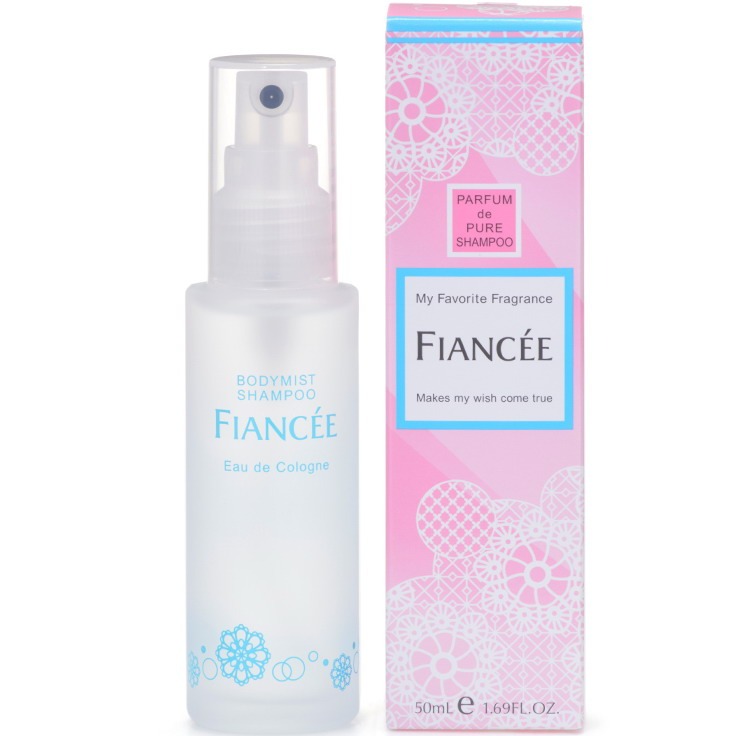 日本 FIANCEE Body Fragrance Mist Pure Shampoo Scent 洗髮水香味香水 50ml 包平郵, 美容 ...