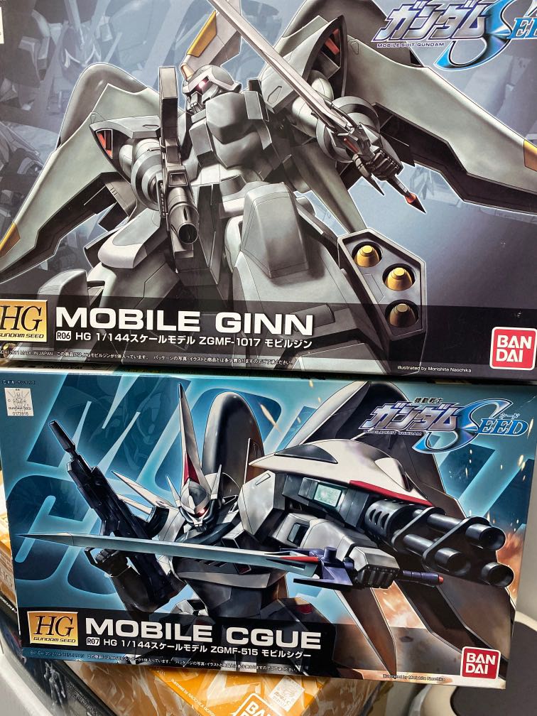 全新 HG GUNDAM SEED GINN CGUE 2盒, 興趣及遊戲, 玩具 & 遊戲類 - Carousell