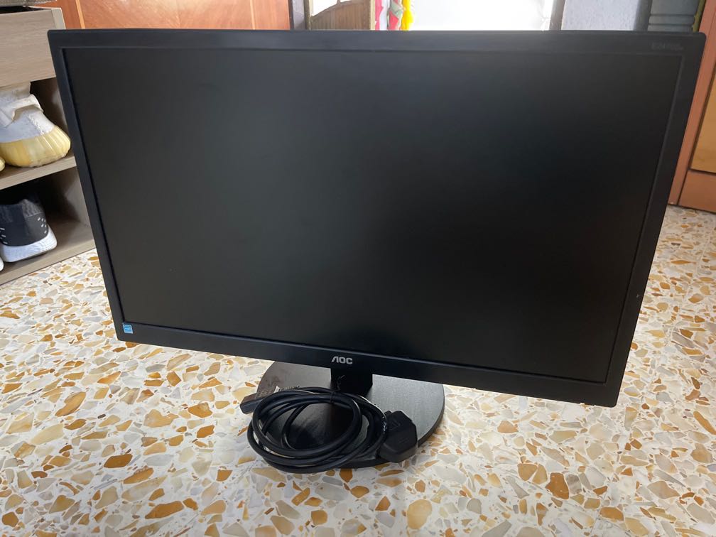 AOC 24 Inch Monitor - E2470Sw - Full HD 1920x1080, Computers & Tech ...