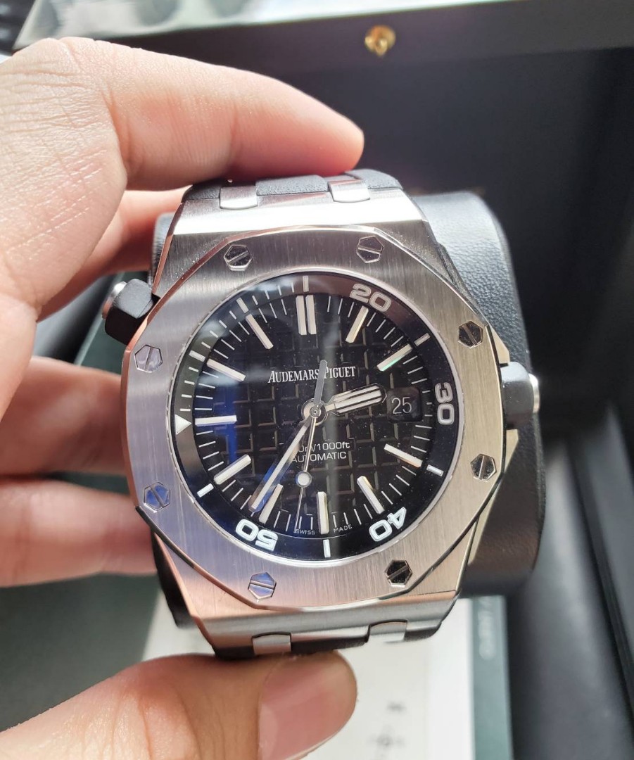 AP 愛彼 15710 Royal Oak Offshore Diver 皇家橡樹 離岸型 潛水錶 15710ST.OO.A002CA.01 ...