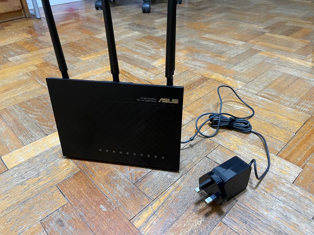 Asus RT-AC68U wireless router, Computers & Tech, Parts & Accessories ...