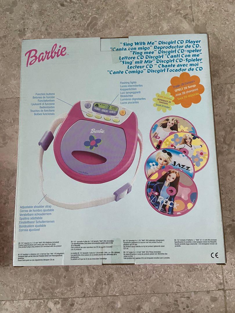 Barbie CD player, Hobbies & Toys, Toys & Games on Carousell
