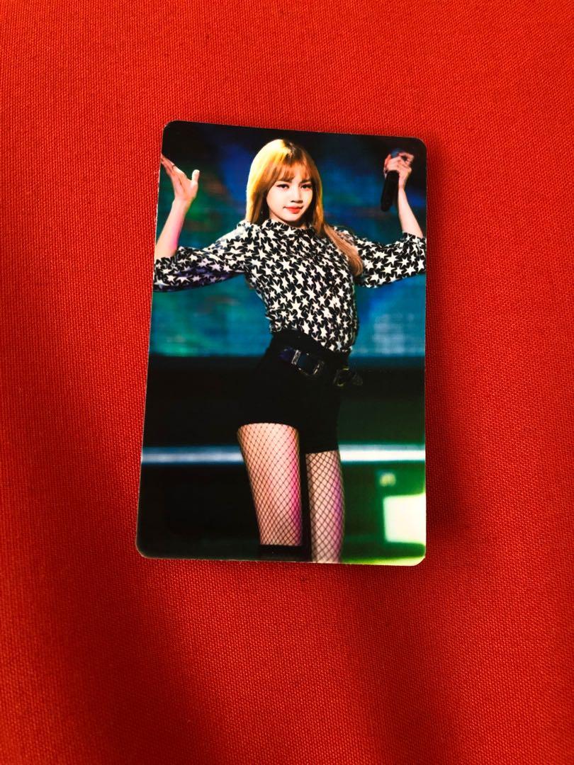 blackpink lisa photocards, Hobbies & Toys, Memorabilia & Collectibles ...
