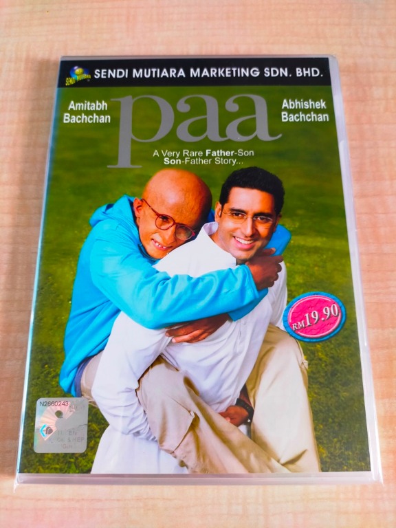 Bollywood Hindi Movie Paa Original VCD 2009 Film Amitabh Bachchan ...