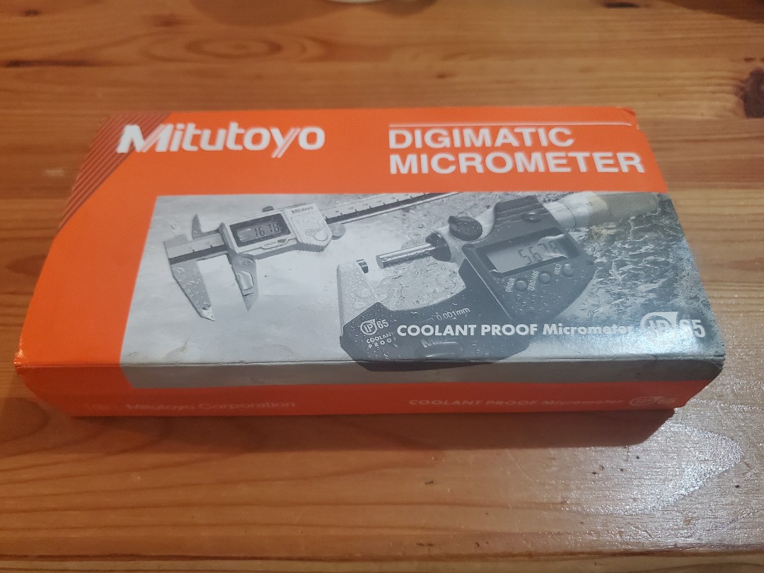 Brand New MITUTOYO 293-340 IP65 Digital Outside Micrometer Japanese ...