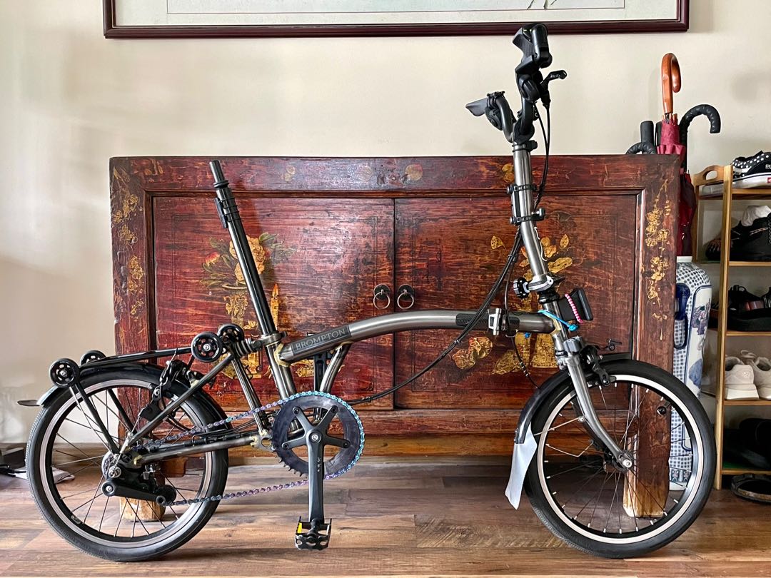 Brompton Raw Lacquer, Sports Equipment, Bicycles & Parts, Bicycles on ...