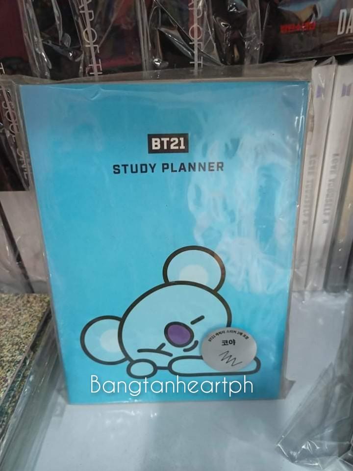 BT21 STUDY PLANNER KOYA, Hobbies & Toys, Memorabilia & Collectibles, K ...