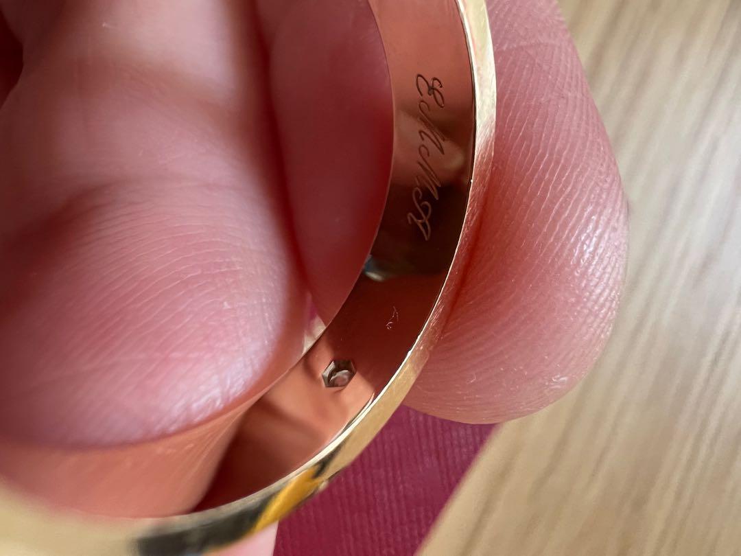 Cartier authentic ring clear, Luxury, Watches on Carousell