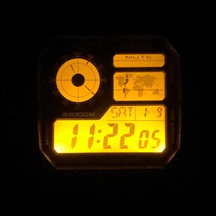 Casio Casino Royale James Bond AE1200WH AE1200, Men's Fashion, Watches ...