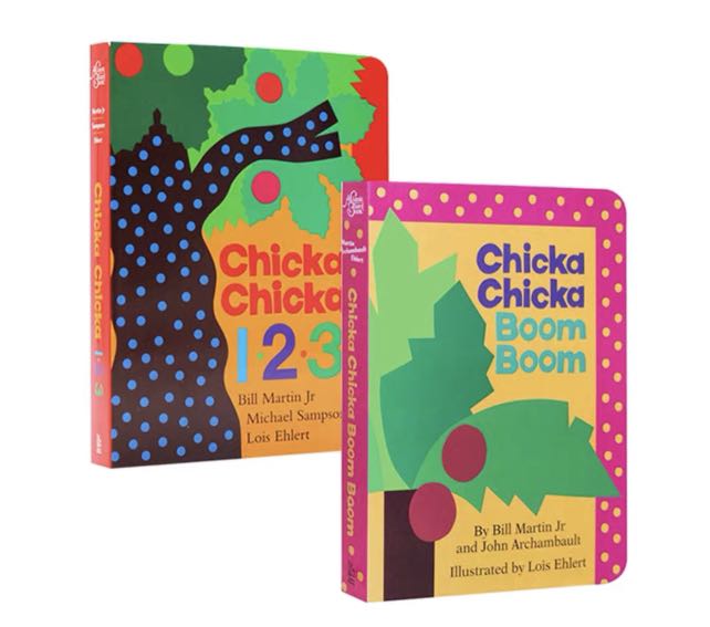Chicka Chicka 1,2,3 and Boom Book (2 Board Book), Hobbies & Toys, Books ...