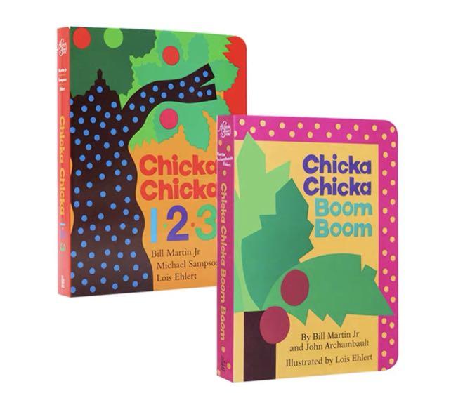 Chicka Chicka 1,2,3 and Boom Book (2 Board Book), Hobbies & Toys, Books ...