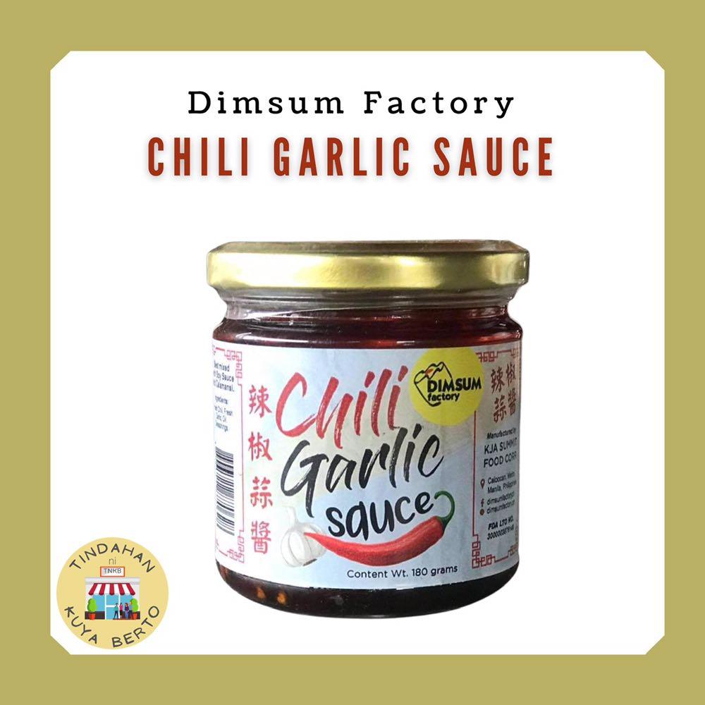 Chili Garlic Sauce by Dimsum Factory 180grams, Food & Drinks, Spice ...