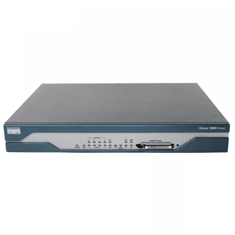 Cisco CISCO1812/K9 Integrated Services Router (Refurbished), Computers & Tech, Parts ...