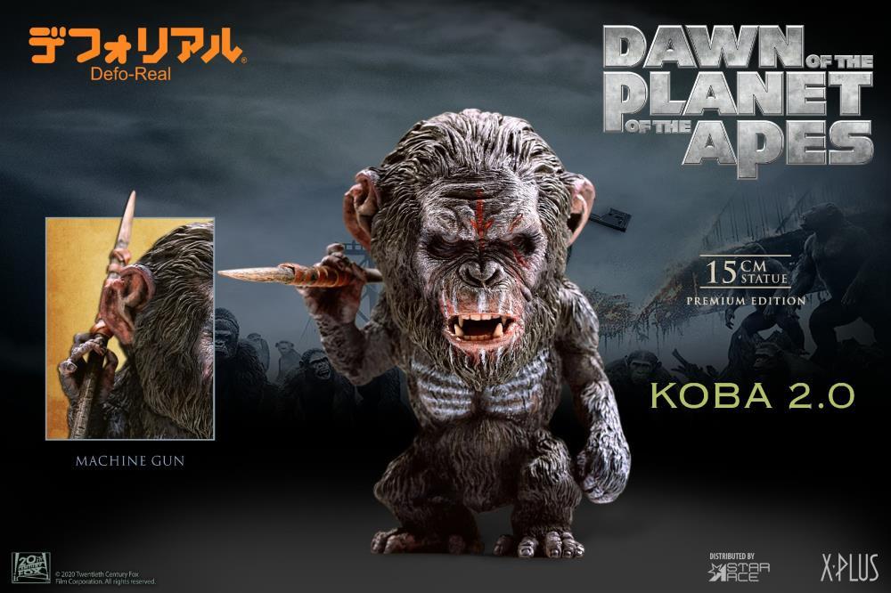 Dawn of the Planet of the Apes Defo-Real - Koba 1.0 (Machine Gun ...