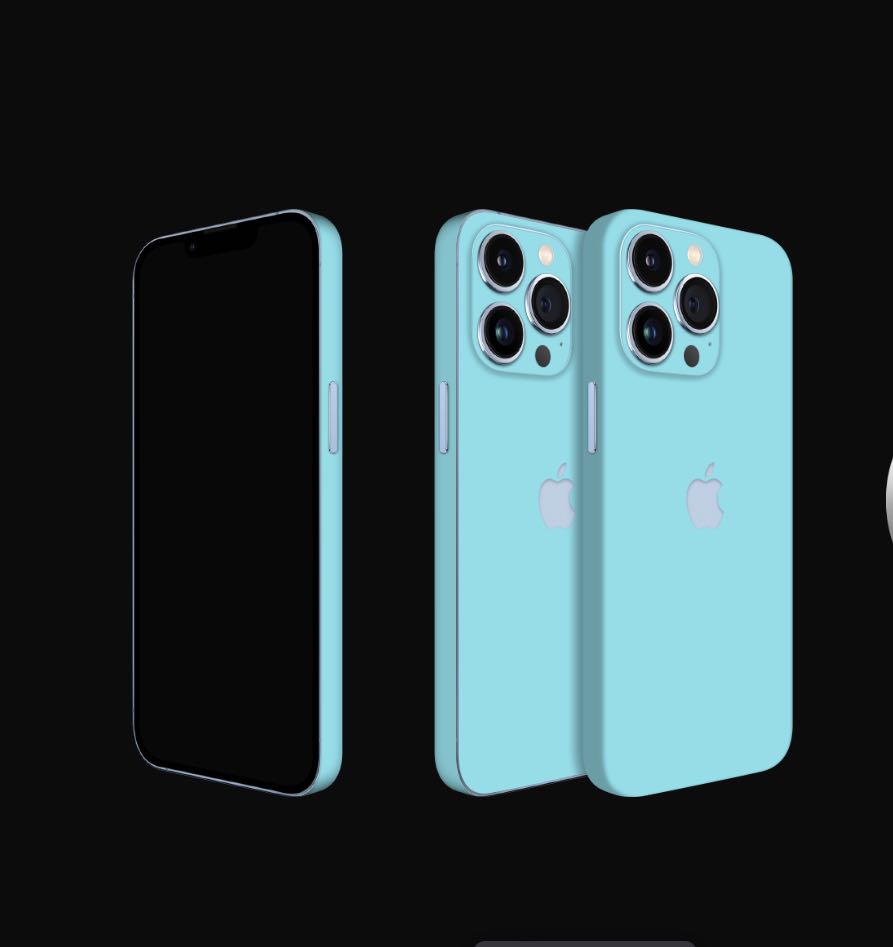 Dbrand skin for iphone 13 Pro - sky blue, Mobile Phones & Gadgets ...