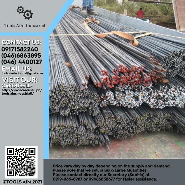 Deformed Bar 9mm x 6m | Rebar | Reinforcement Bar | Steel Bars | RSB ...