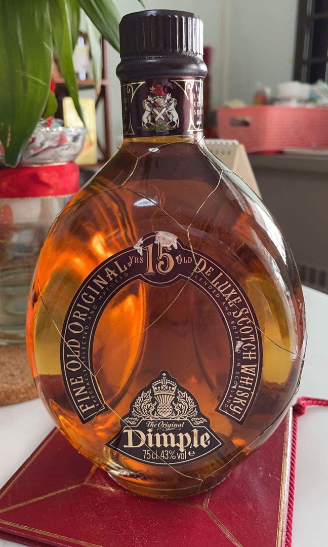 DIMPLE FINE OLD ORIGINAL 15 Years DELUXE SCOTCH WHISKY 750ml, Food ...
