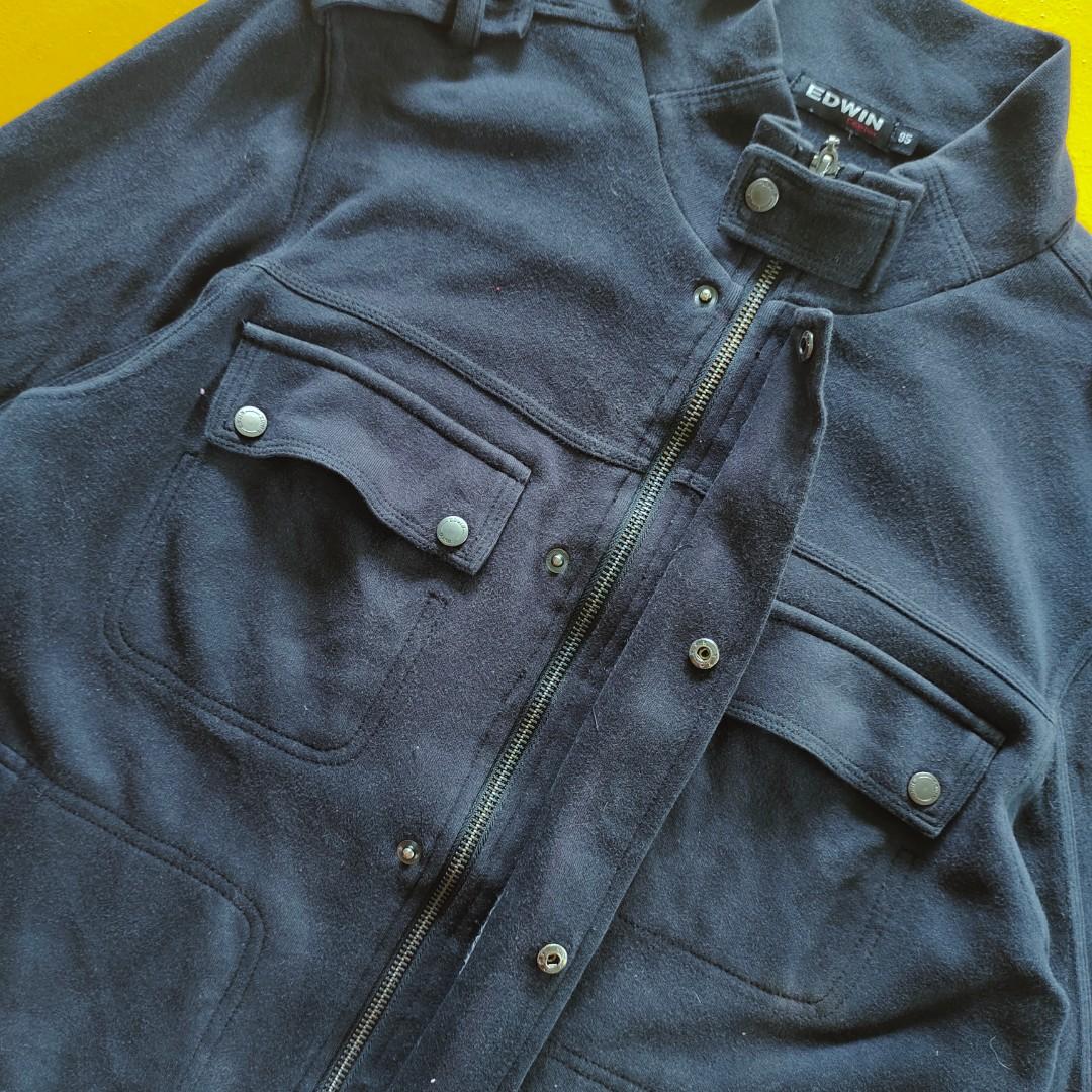 Edwin jacket, Men's Fashion, Tops & Sets, Hoodies on Carousell